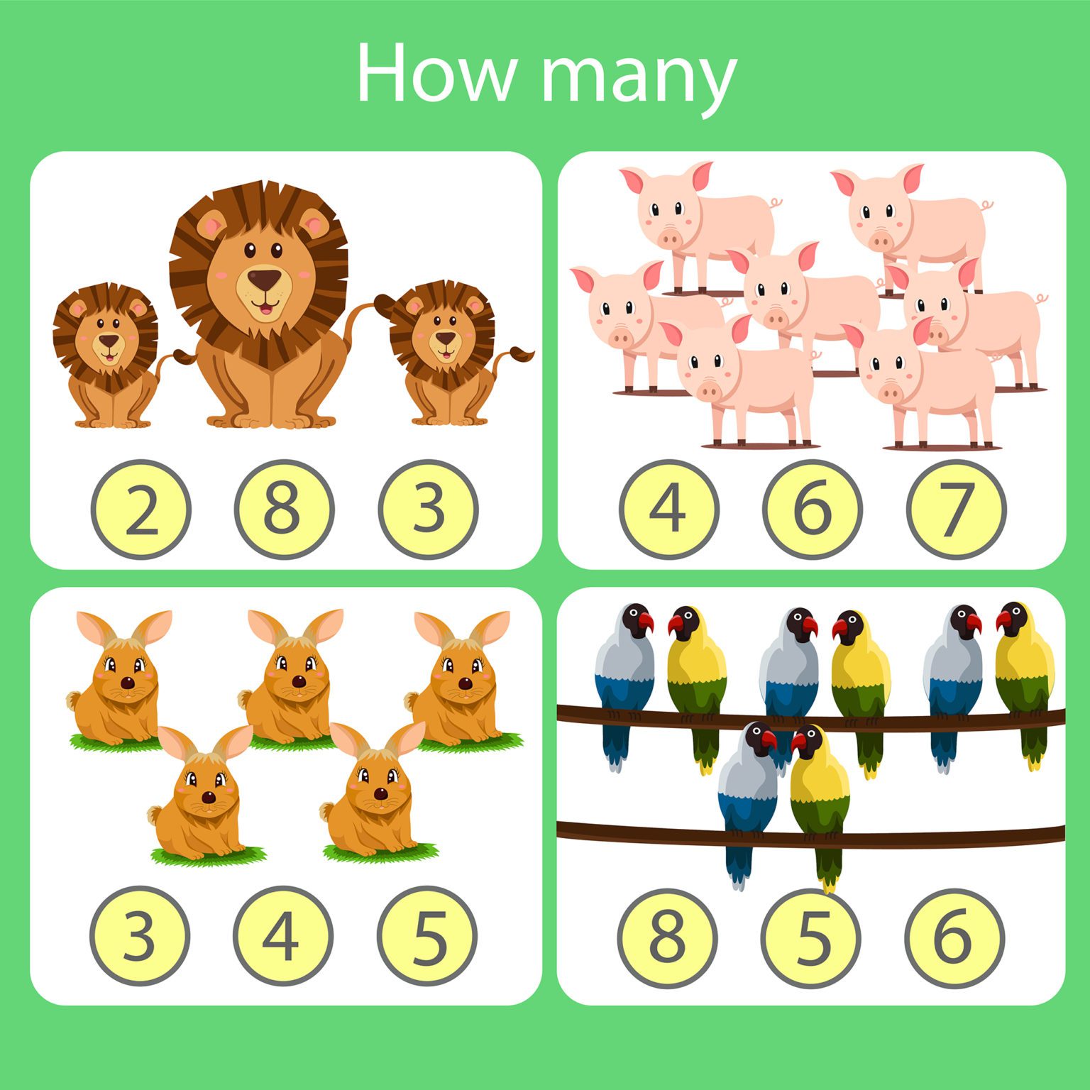 How Many? - Set 24 - iWorksheets | Free Interactive Worksheets ... How Many? - Set 24 - iWorksheets | Free Interactive Worksheets ...