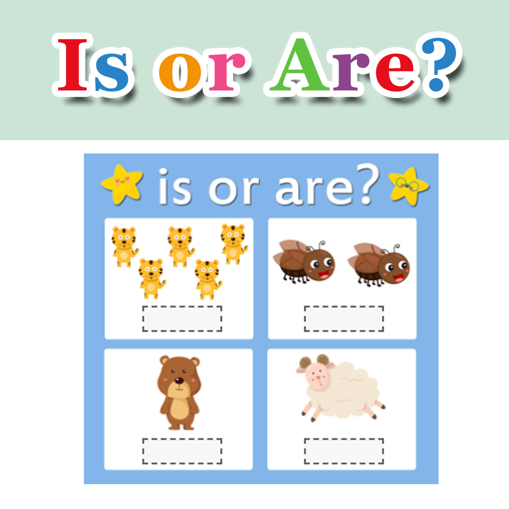 Is or Are? - Set 5 - iWorksheets | Free Interactive Worksheets ...