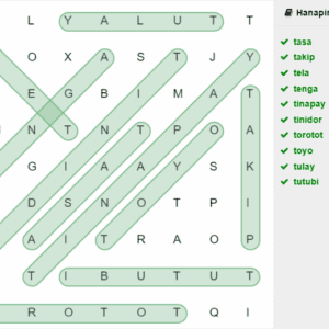Titik Uu - Hanapin ang Salita - iWorksheets | Free Interactive ...